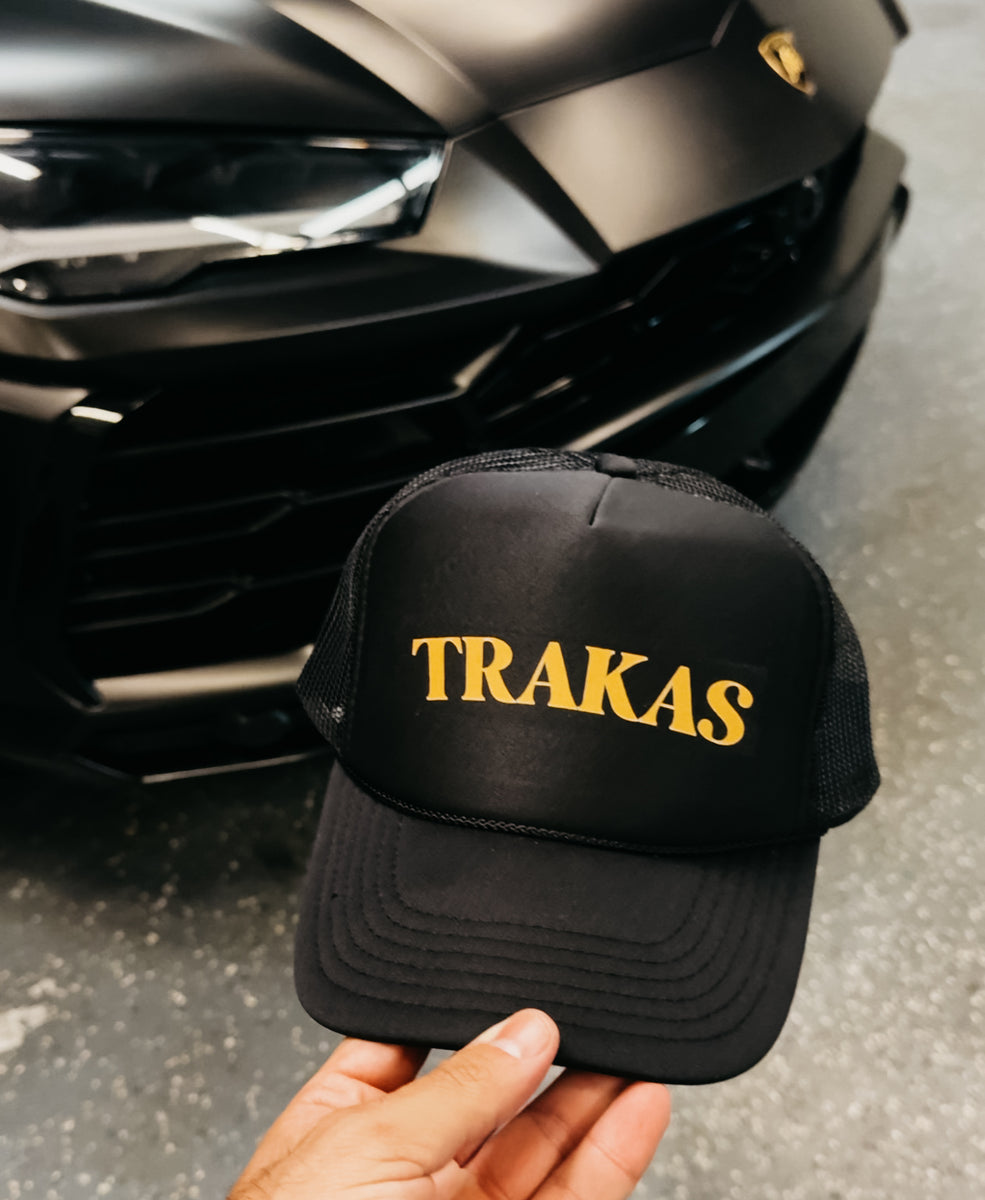 TRAKAS TRUCKER HAT (BLACK) – Guariz Brand